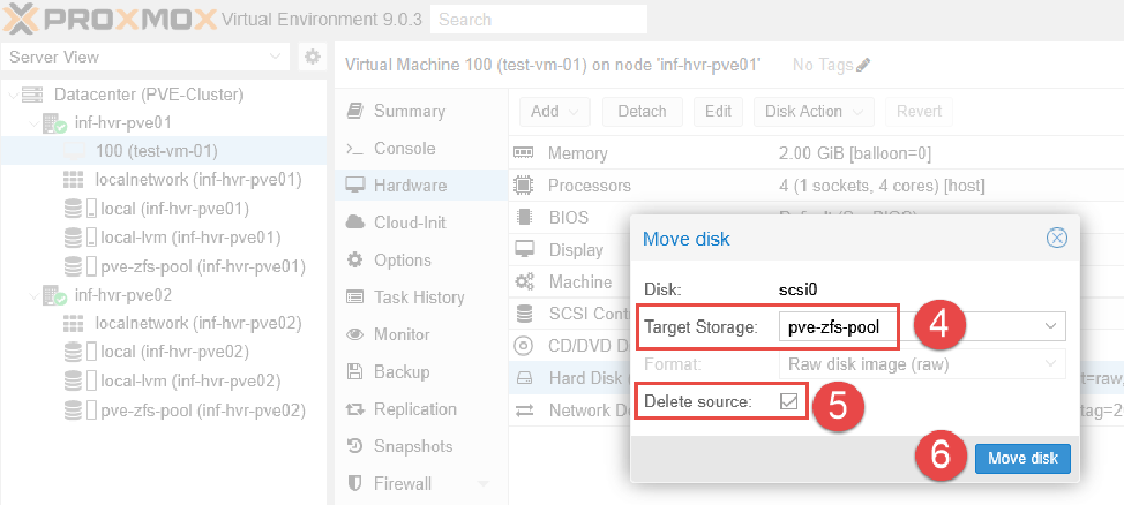 Home Lab - Part 7: Configure Local ZFS Storage Pools in Proxmox